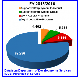 State of California Developmental Disabilities System Employment Data ...
