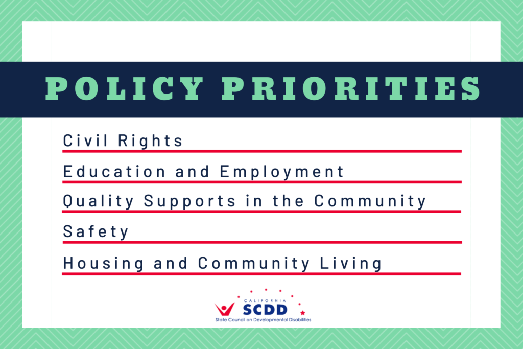 SCDD | State Council on Developmental Disabilities